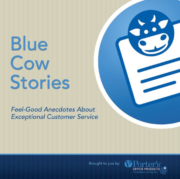 Blue Cow Stories - Porters Office Products
